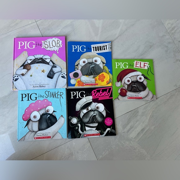 Pig’s by Aaron Blabey | Other | Pig The Pug Childrens Book Set | Poshmark